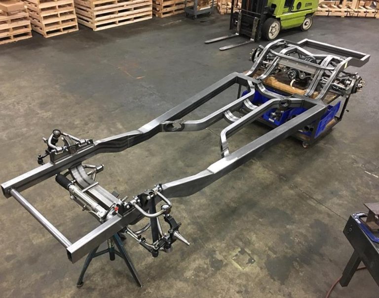 Custom Chassis For 1954 Cadillac With Multilink IRS - Art Morrison