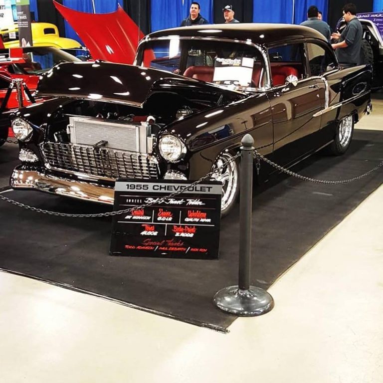 1955 Chevy at Boise Roadster Show - Art Morrison