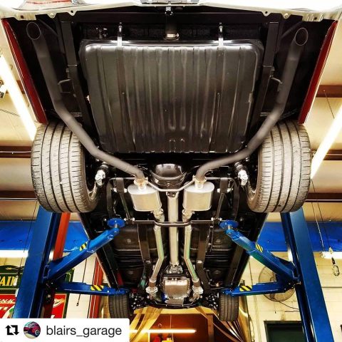 A-Body Chassis View of Marc's Garage Chevelle - Art Morrison