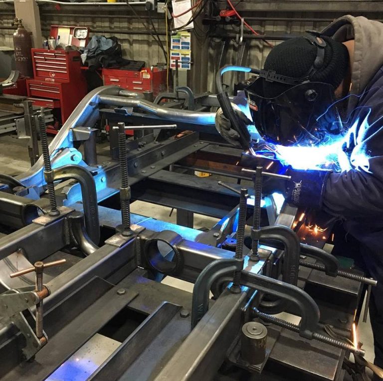 Welding Up Another GT-Sport Tri5 Chassis - Art Morrison